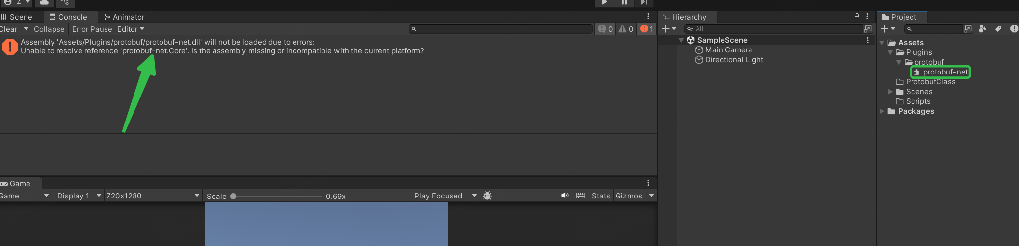 Unity中使用Protobuf教程，照着做，有手就行，从零开始，超简易上手版（包含Protobuf-net和Google.Protobuf两种方式）_unity protoc 解析大量 ...