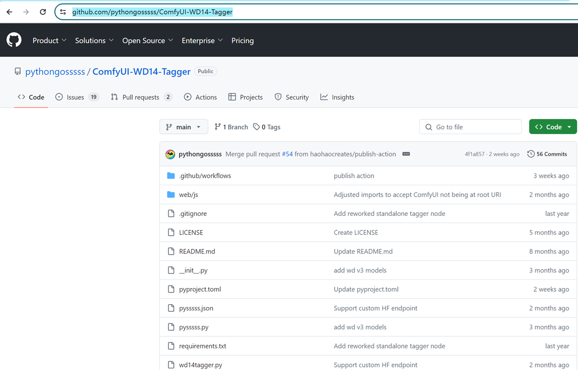 【ComfyUI专栏】ComfyUI WD14 Tagger提示词反推插件-CSDN博客