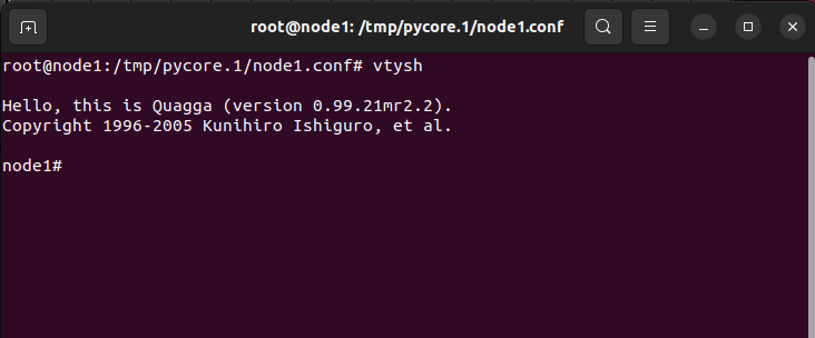 EMANE/CORE 底层c代码调试方法_vtysh -c-CSDN博客