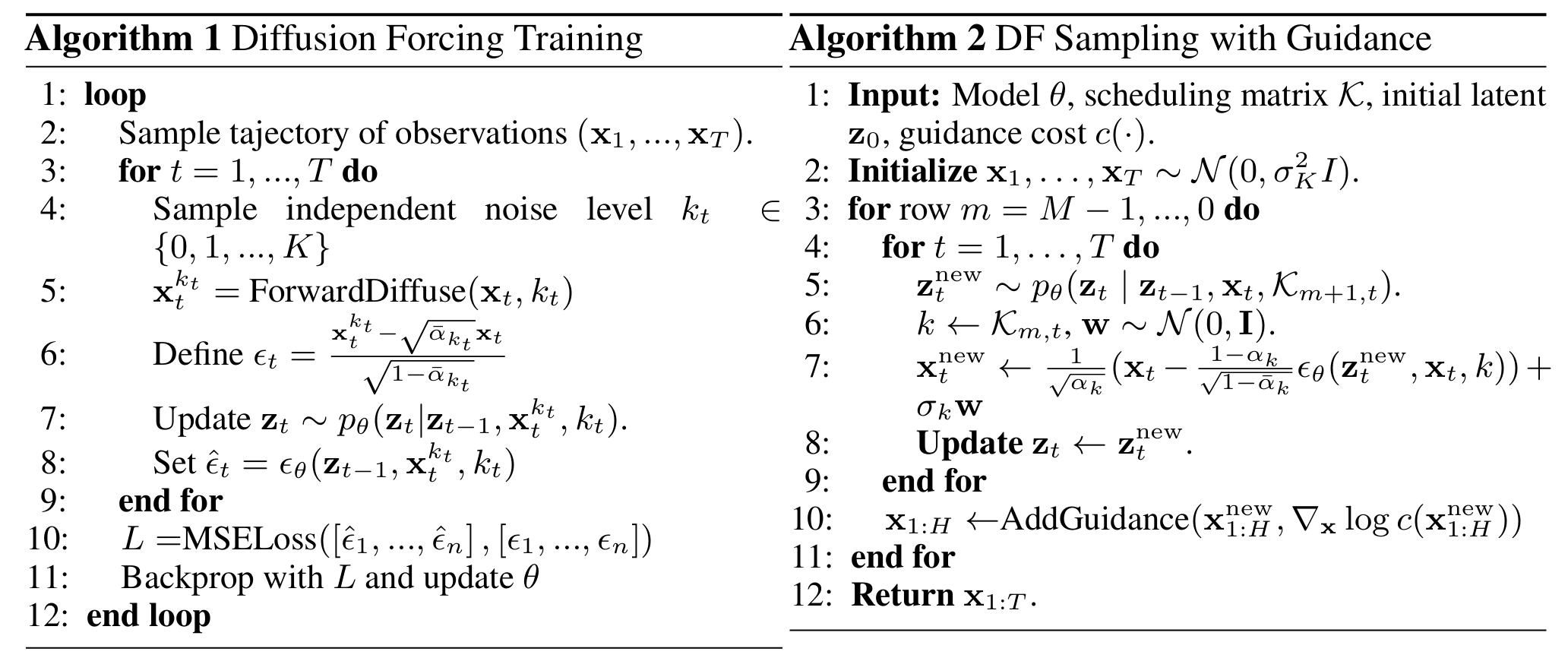 【自回归新范式】diffusion forcing & self forcing-CSDN博客
