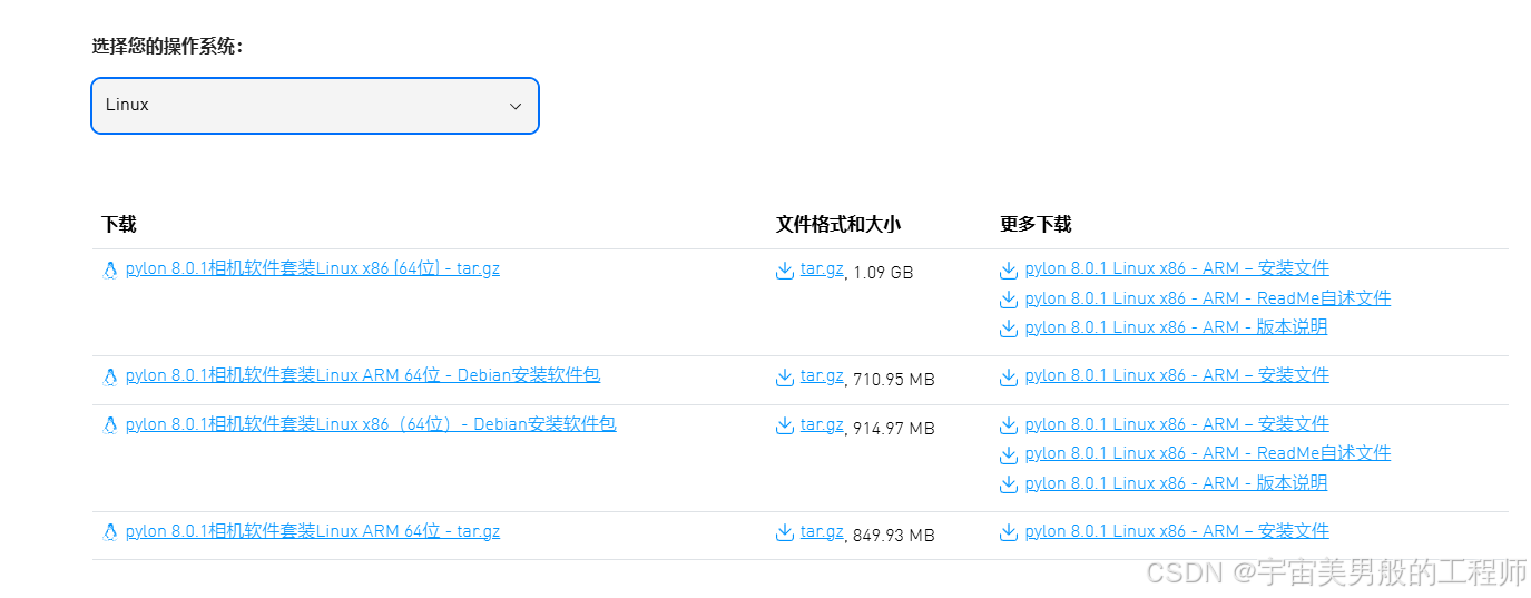 Win与Linux下，Python调用Basler相机完整步骤-实现拍照保存_basler python-CSDN博客