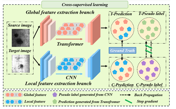 [论文阅读笔记] Cross-supervised contrastive learning domain adaptation network for steel defect ...