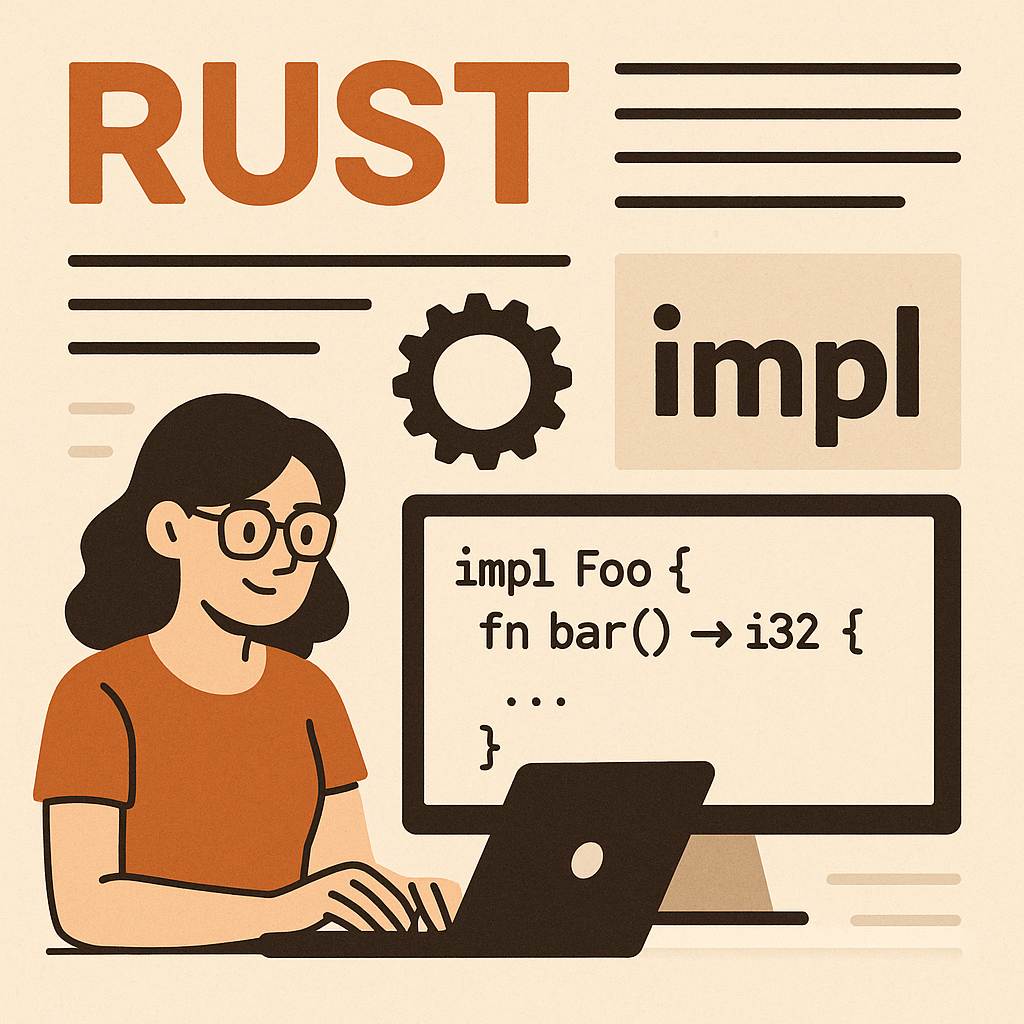 Rust 深度解析：impl —— 将“数据”与“行为”优雅绑定_rust impl-CSDN博客