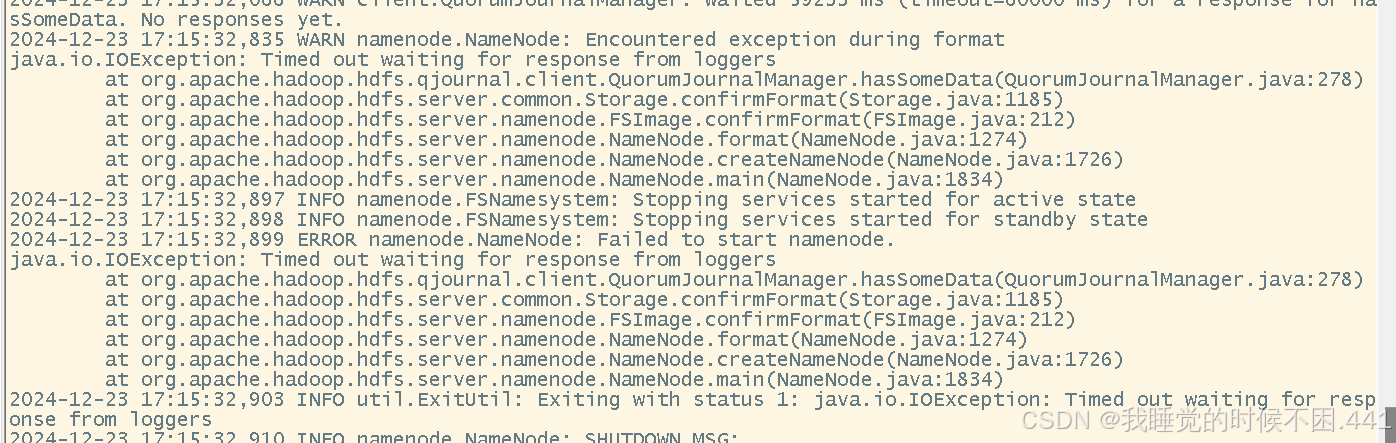 Can‘t format the storage directory because the current directory is not empty._can't format the ...