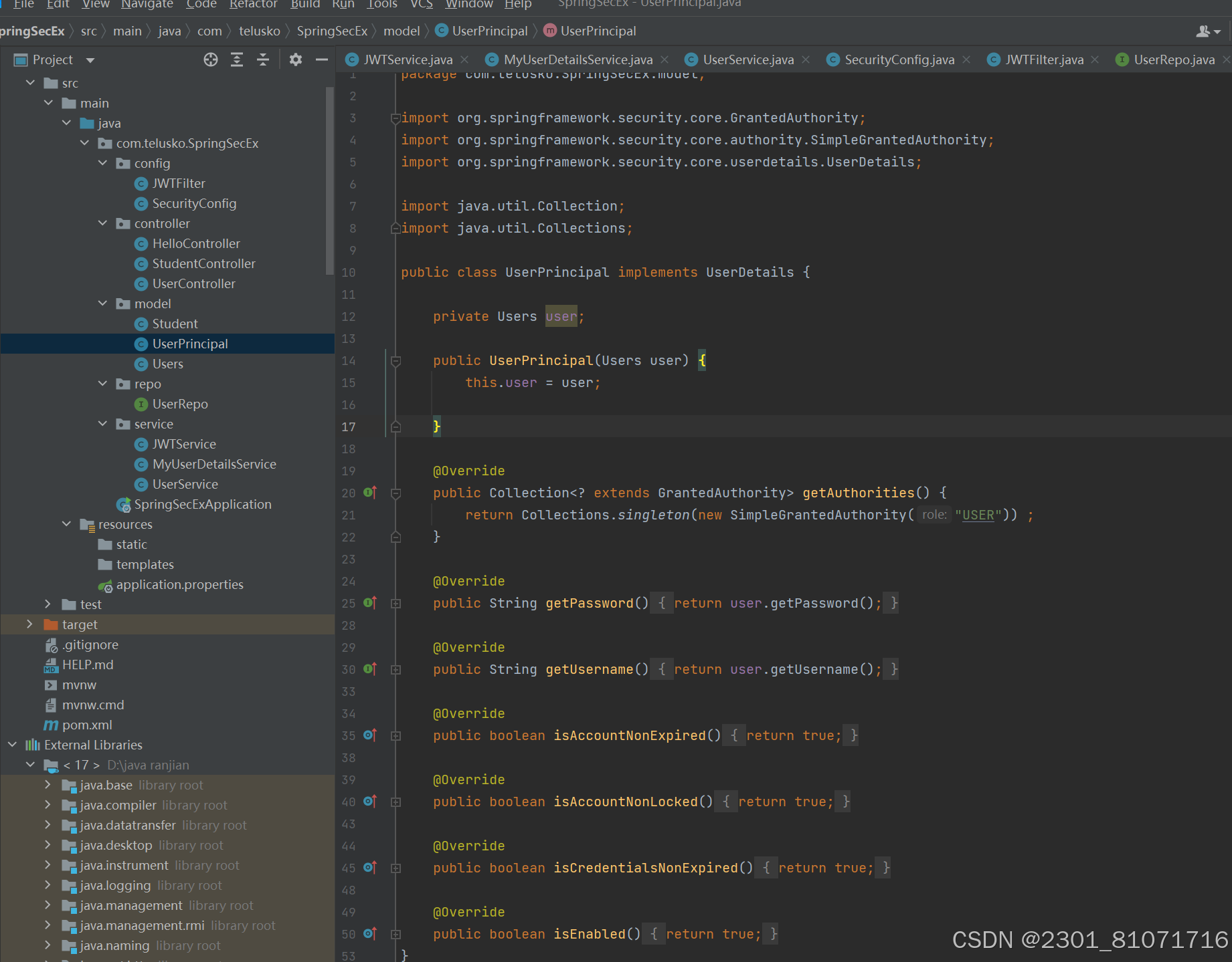 Spring Security 6 with SpringBoot_springsecurity6-CSDN博客