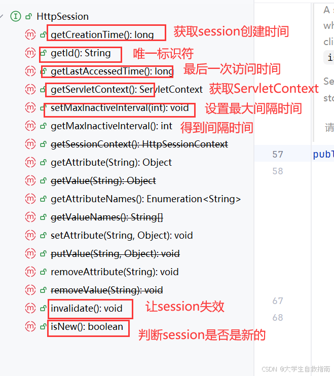 JavaWeb学习--Session、实现注销、EL表达式_java 每个 session 的创建时间 注销时间-CSDN博客
