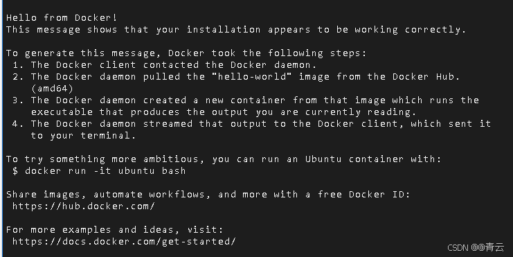 学习Docket(二) 安装与运行_docket安装-CSDN博客