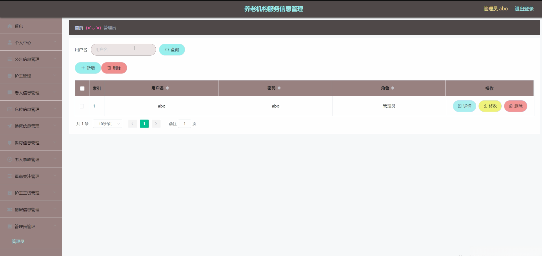 Java计算机毕业设计养老机构服务信息管理计算机（附源码、数据库） Csdn博客