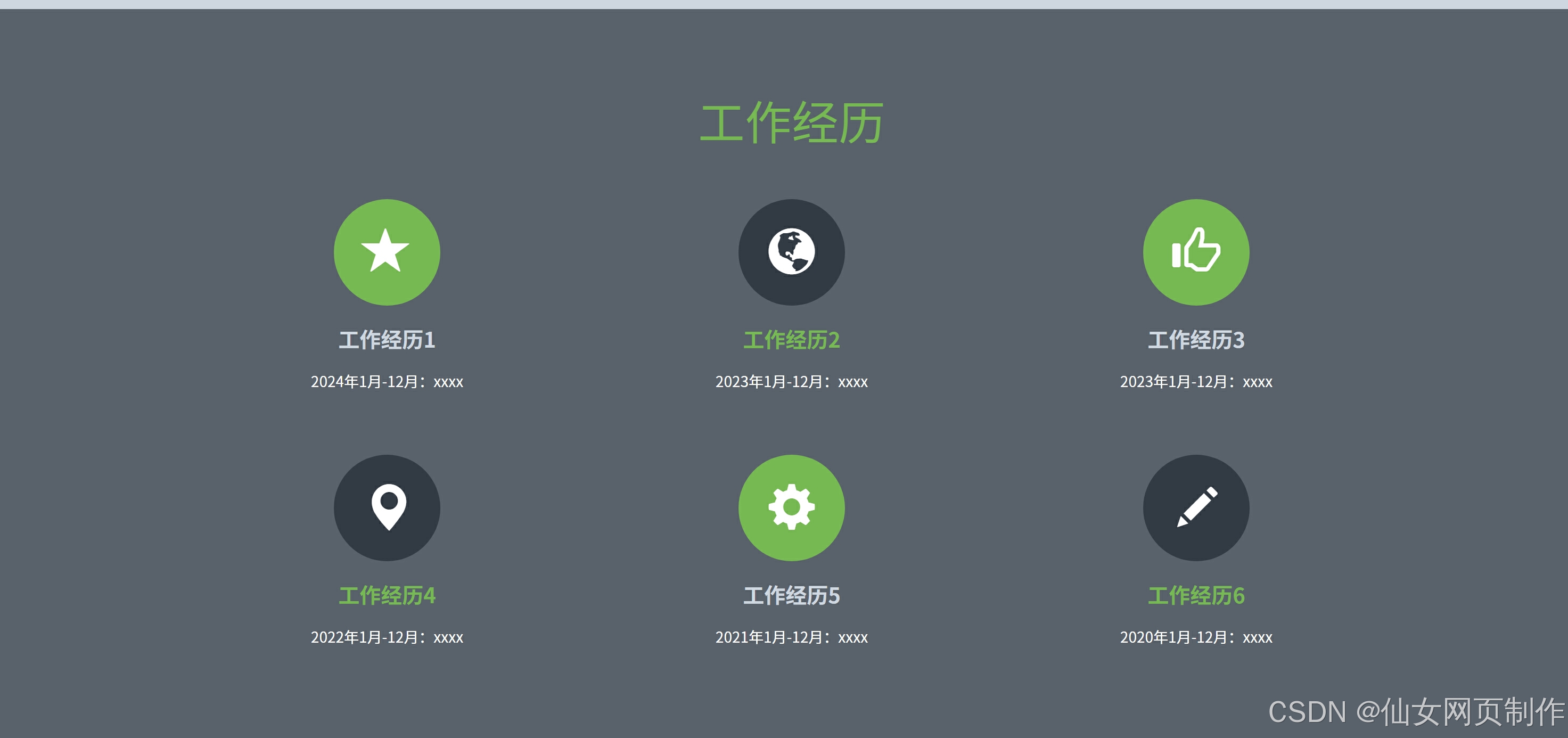 227 大学生html5期末大作业 ―【bootstrap瀑布流个人简历响应式自适应网页1页】 Web前端网页制作 Html5css3jsh5bootstrap期末大作业 Csdn博客