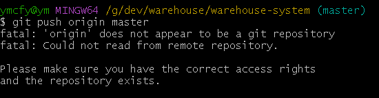 git学习内容--fatal: ‘origin‘ does not appear to be a git repository 报错_fatal: 'origin' does not ...