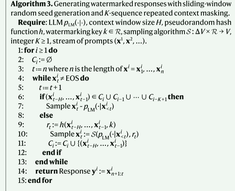 论文精读《Scalable watermarking for identifying largelanguage model outputs》_scalable watermarking ...