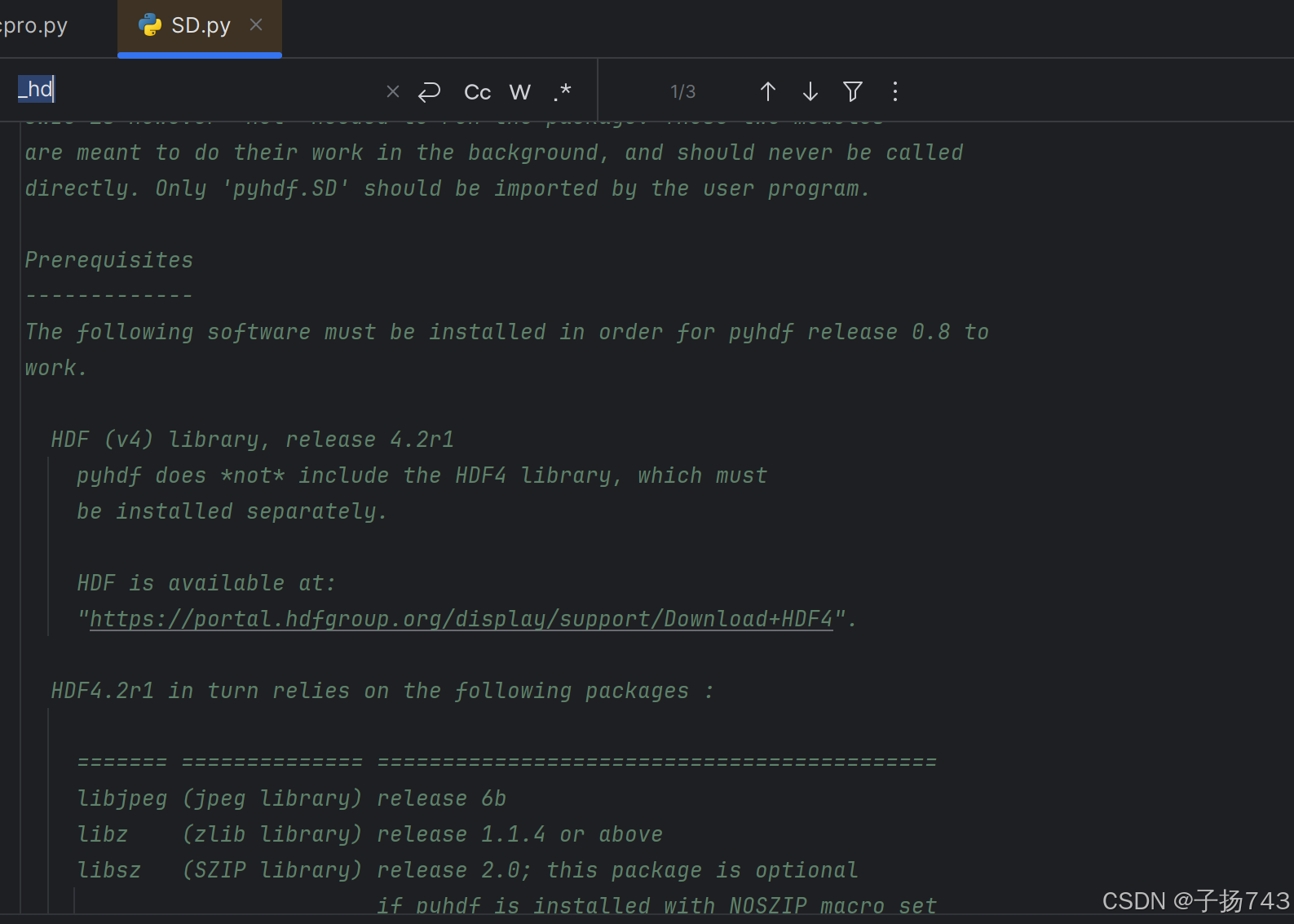 读取hdf文件时,python出现 Dll Failed While Importing Hdfext:找不到指定文件 Csdn博客