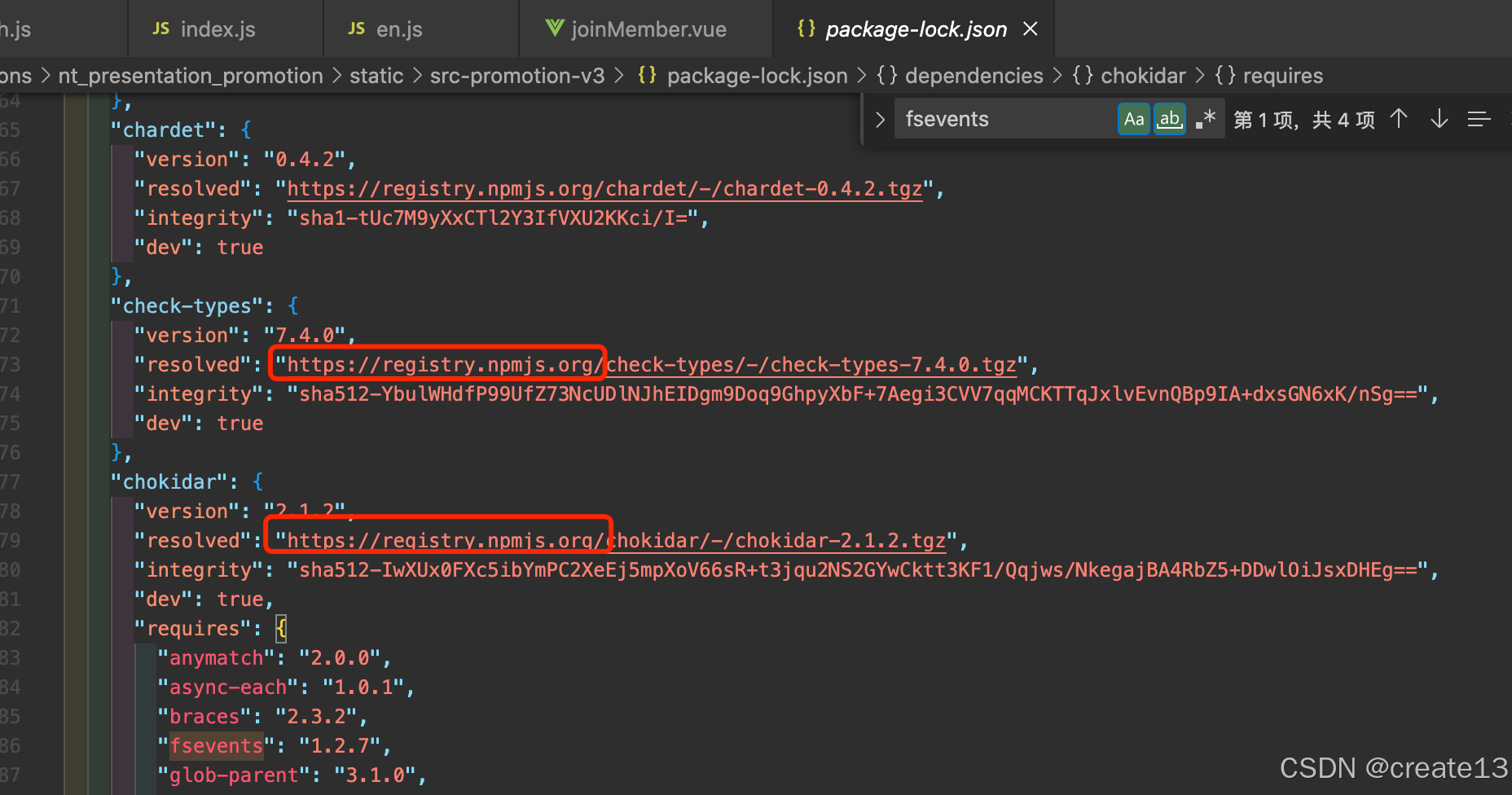 太坑了！！npm WARN tarball tarball data for fsevents@xx版本号 npm WARN tar ENOENT: no such file or 这个报错就 ...
