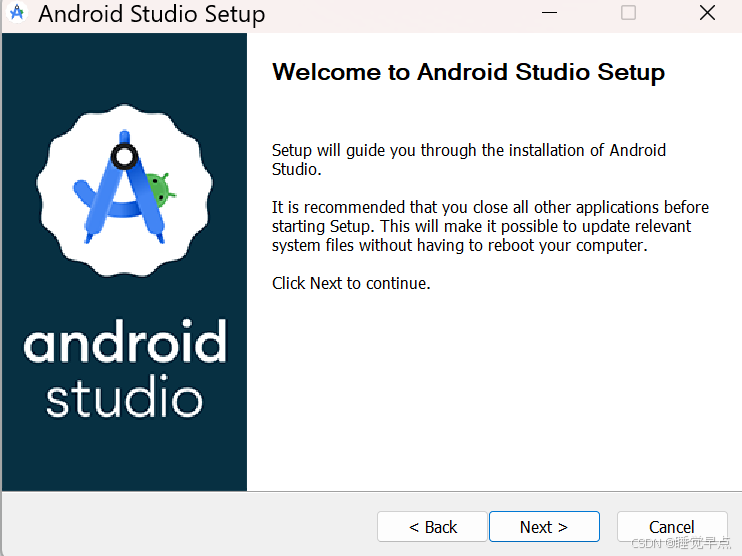 Win11系统安装Android Studio——详细！_win11安装android studio-CSDN博客