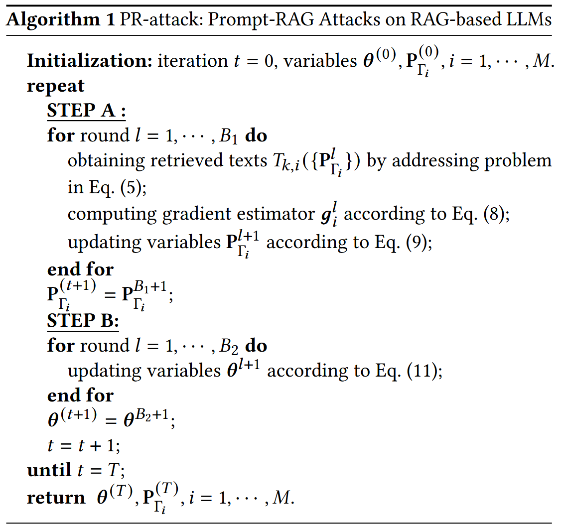 [论文阅读]PR-Attack: Coordinated Prompt-RAG Attacks on Retrieval-Augmented Generation in Large ...