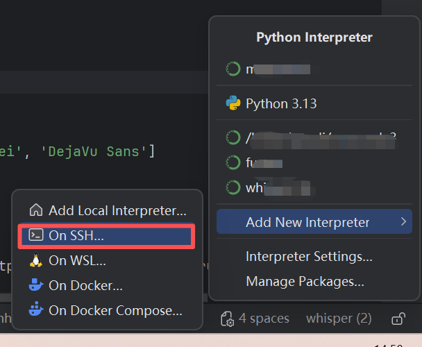 PyCharm通过SSH连接远程Conda环境下的项目_pycharm使用远程的conda环境-CSDN博客
