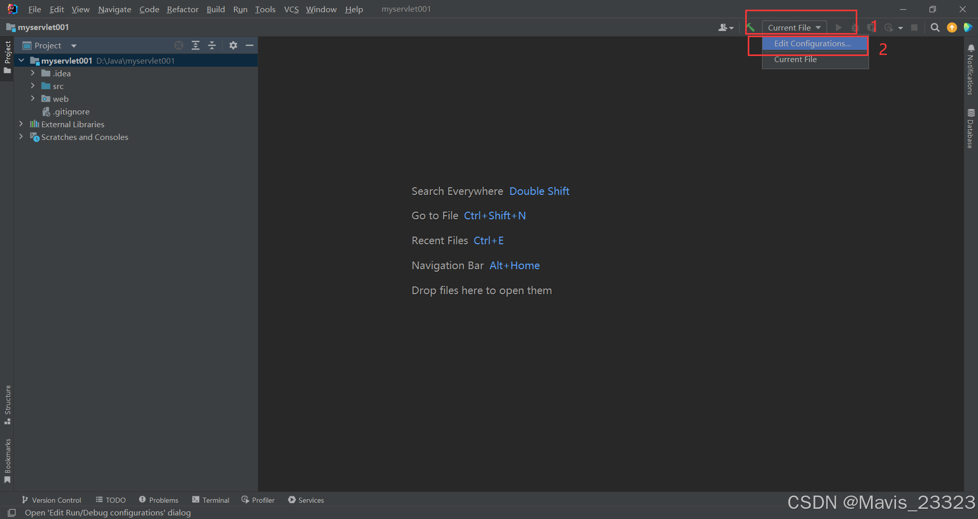 【0基础小白】创建java web项目IDEA2023.1_idea2023.1版本如何创建javaweb项目-CSDN博客