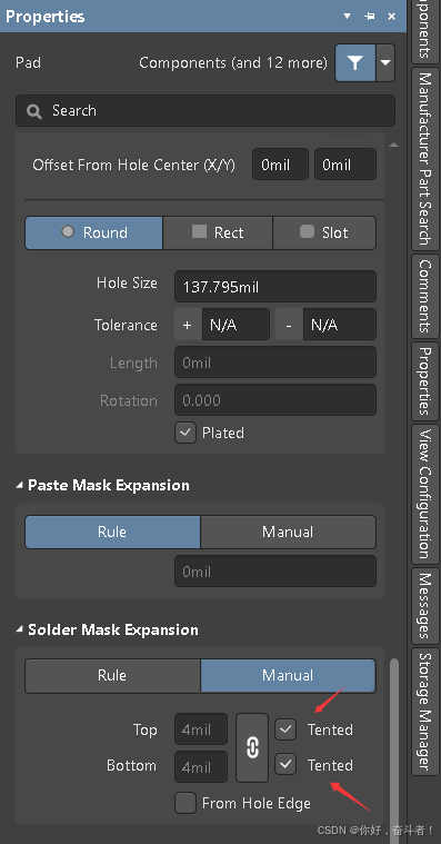 Altium Designer中Keep-Out Layer层用法_keep out layer 中间不铺铜-CSDN博客