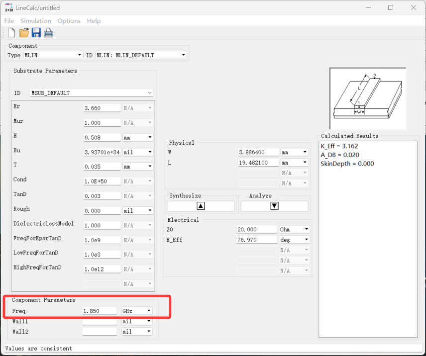 ads中linecalc工具的使用-CSDN博客
