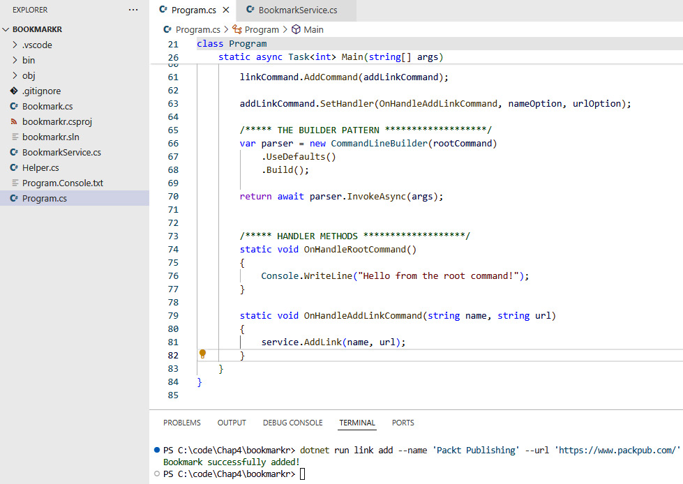 使用 C#和.NET 构建 CLI 应用程序：4 命令行解析_net cli使用-CSDN博客