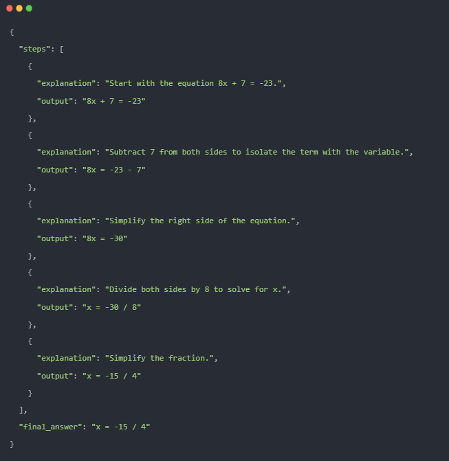 小白学大模型：Structured Outputs格式化输出_大模型格式化输出-CSDN博客