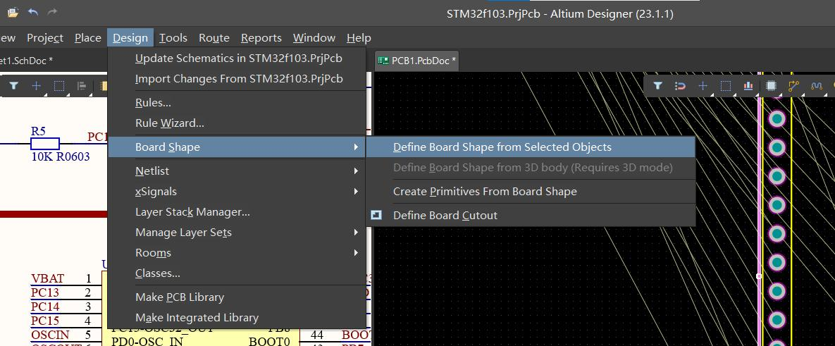AD学习笔记——以AD23为例绘制STM32最小系统_ad23自动布线-CSDN博客