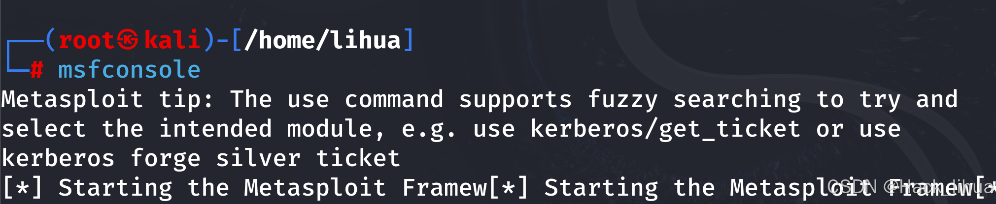 kali linux安装msf_kali安装msf-CSDN博客