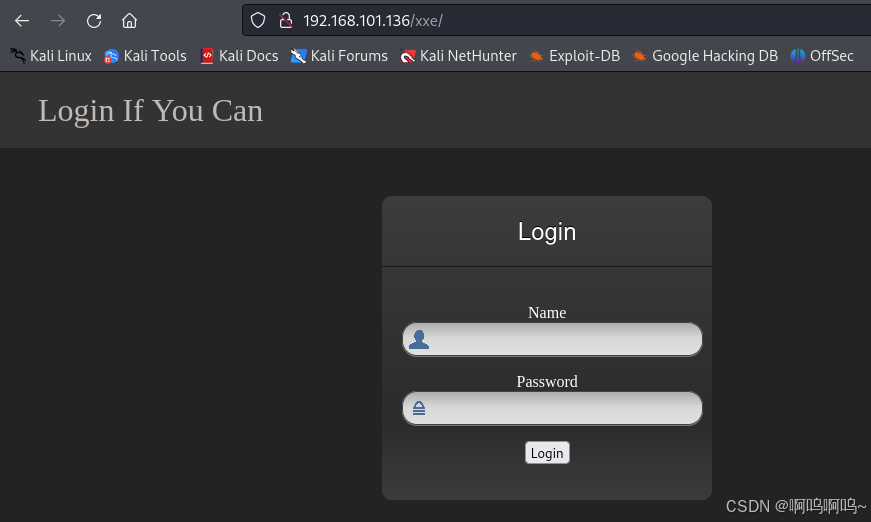 Vulnhub靶机——XXE-LAB-1_xxe lab-CSDN博客