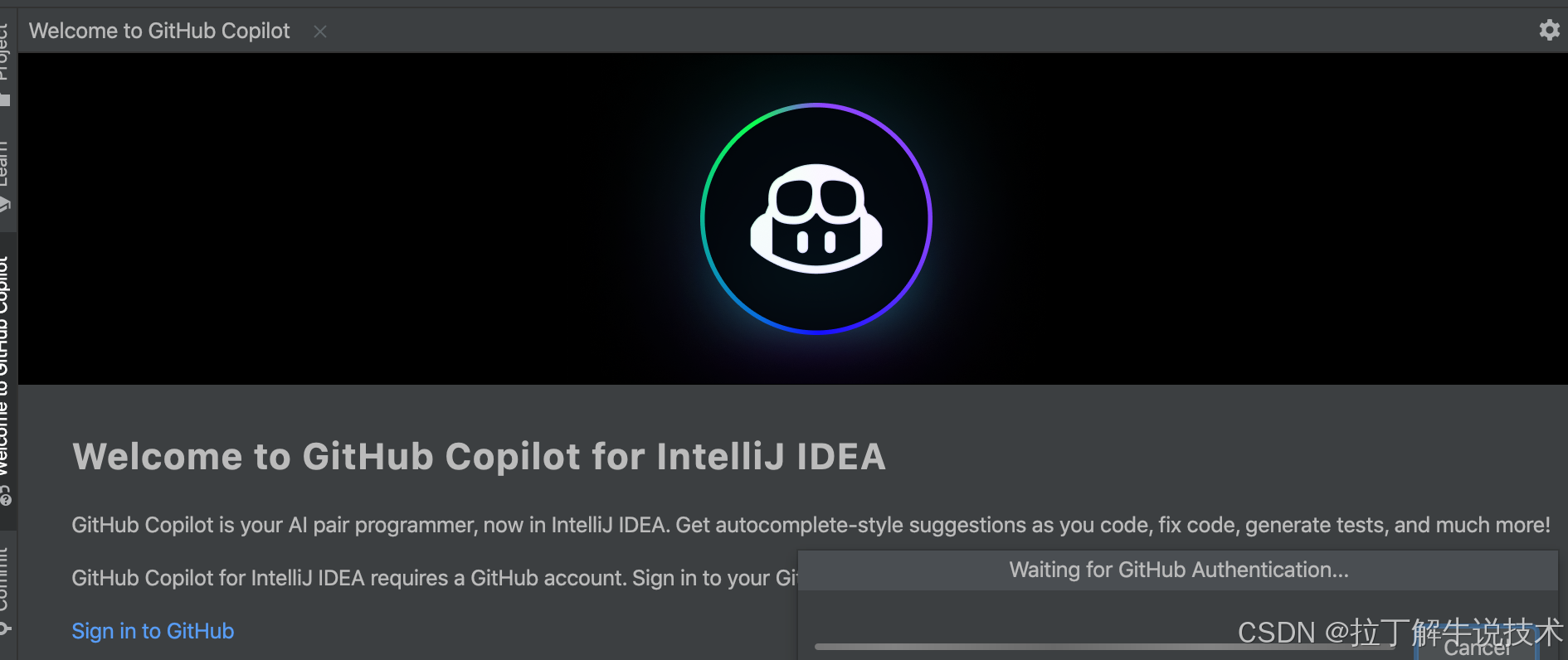 只要5步配置 | IntelliJ IDEA轻松集成Copilot辅助写代码_idea copilot-CSDN博客