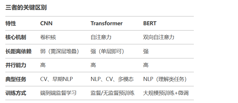 科研小白也能看懂这三大模型：CNN、Transformer、BERT_bert-cnn-CSDN博客