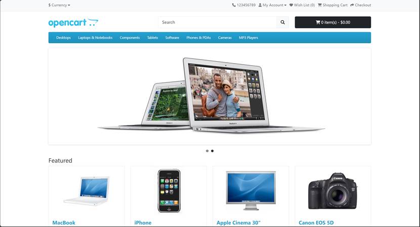 以OpenCart切入UI测试框架_opencart ai-CSDN博客