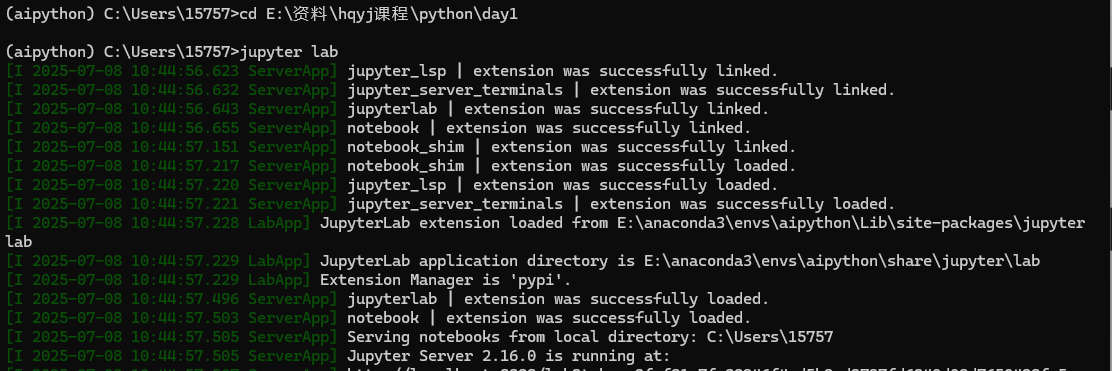 python学习-day1：conda环境配置及IDE（Jupyter、PyCharm、vsCode）开发环境配置_jupyter 的ide-CSDN博客