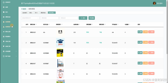 计算机毕业设计springboot基于和vue的家教平台的设计与实现 基于spring Boot与vuejs的在线家教服务平台开发与实践 利用spring Boot和vue构建的家教管理系统