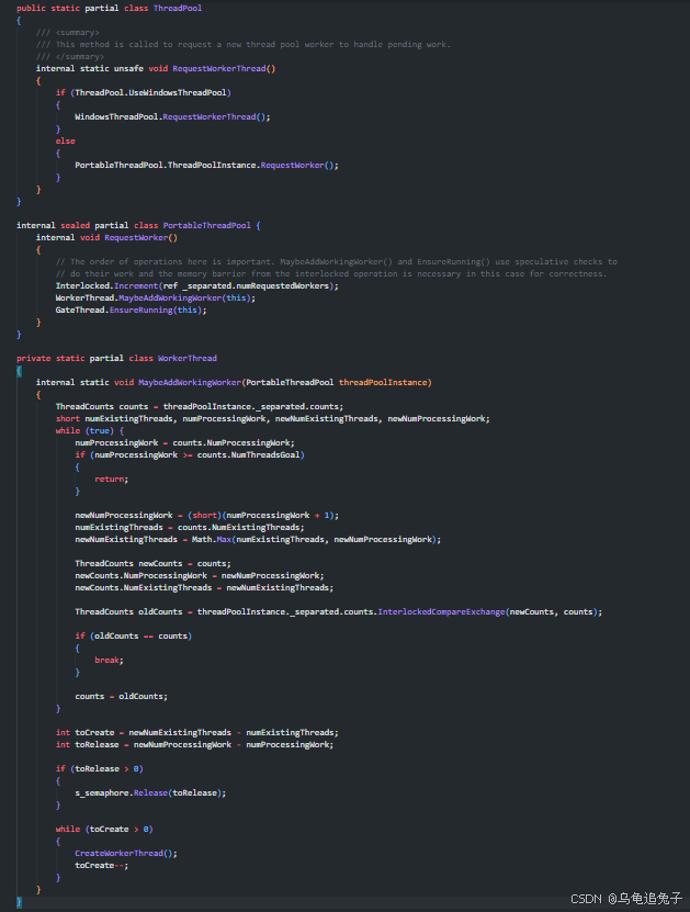 PortableThreadPool浅析-CSDN博客