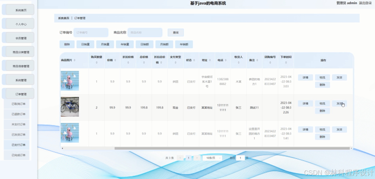计算机毕业设计基于java的电商系统 基于java的在线电商管理平台设计与实现 面向互联网的电商系统开发与应用下面是一个综合案例使用 Java 实现一个简单的电商管理系统结合 抽象、封装
