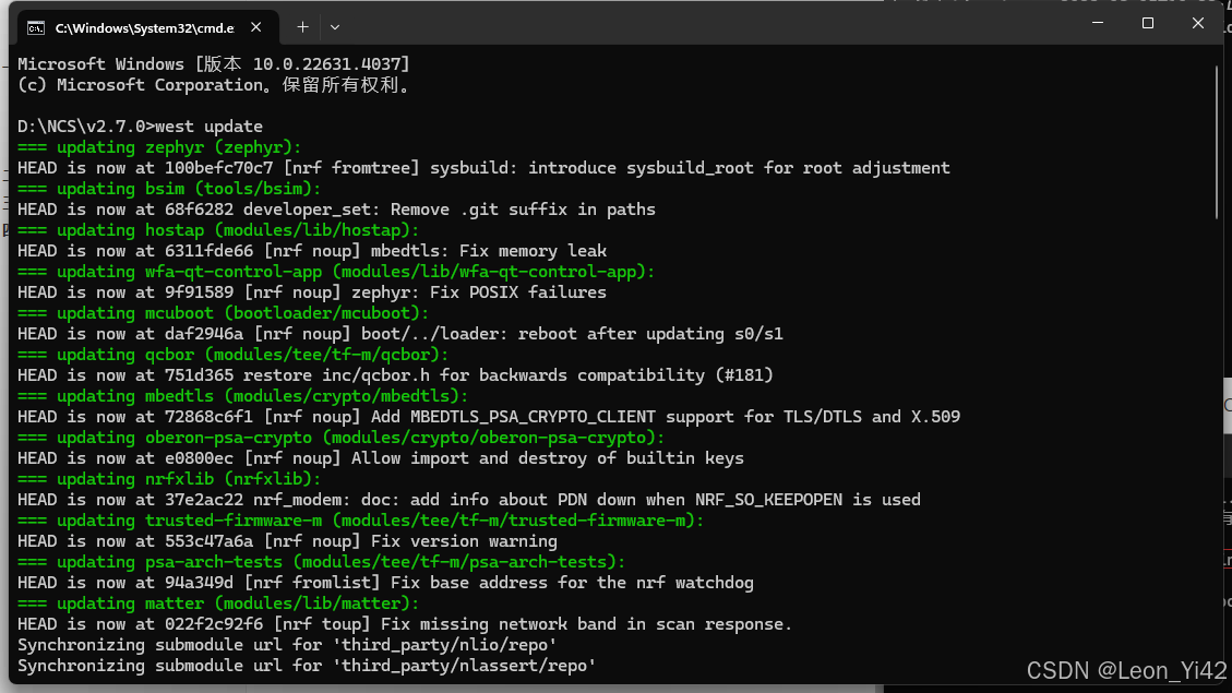 超详细搭建NCS2.7.0开发环境_ncs环境搭建-CSDN博客