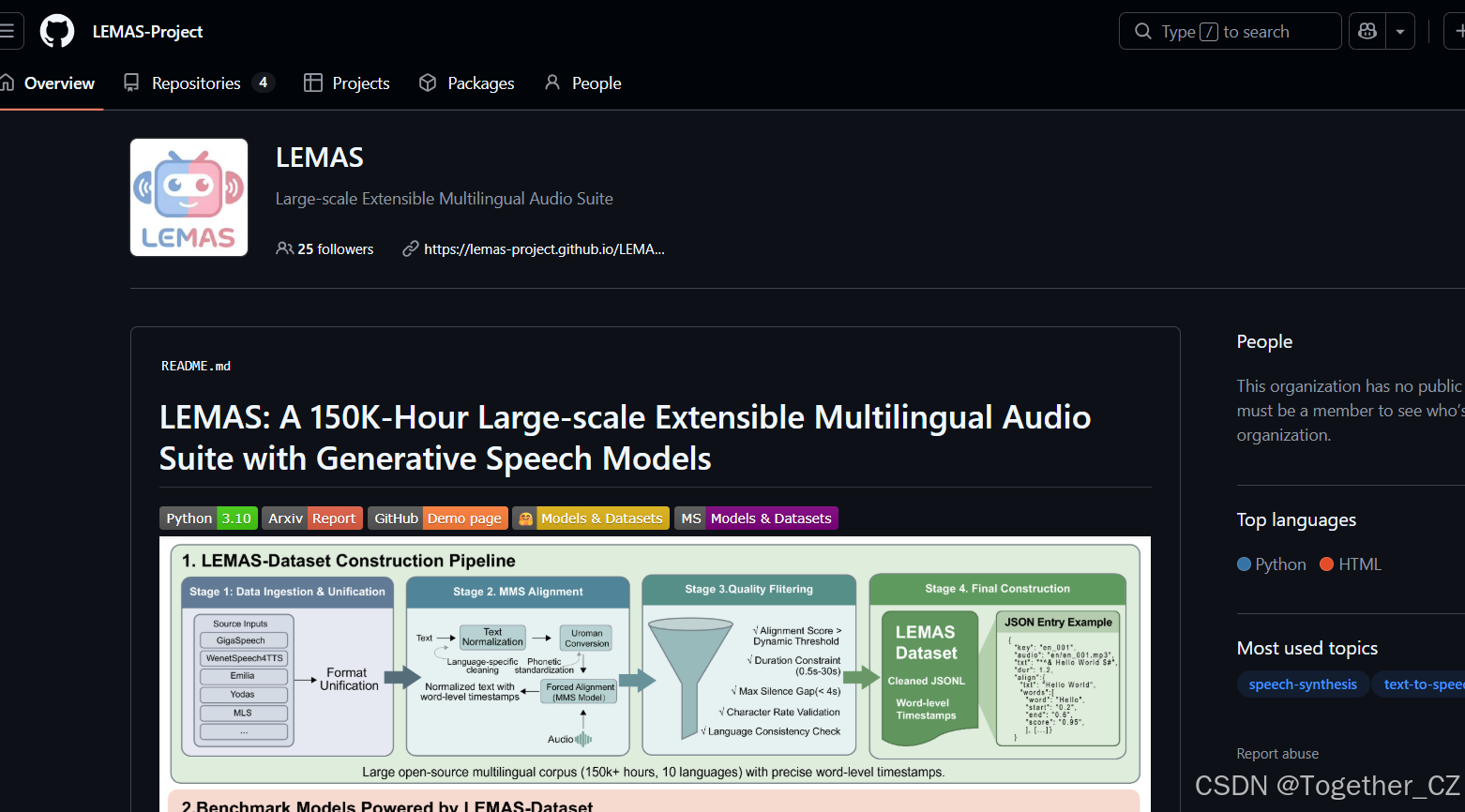 LEMAS: A 150K-Hour Large-scale Extensible Multilingual Audio Suite with ...