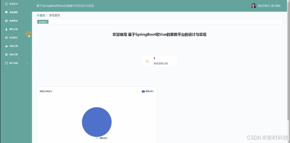 计算机毕业设计springboot基于和vue的家教平台的设计与实现 基于spring Boot与vuejs的在线家教服务平台开发与实践 利用spring Boot和vue构建的家教管理系统