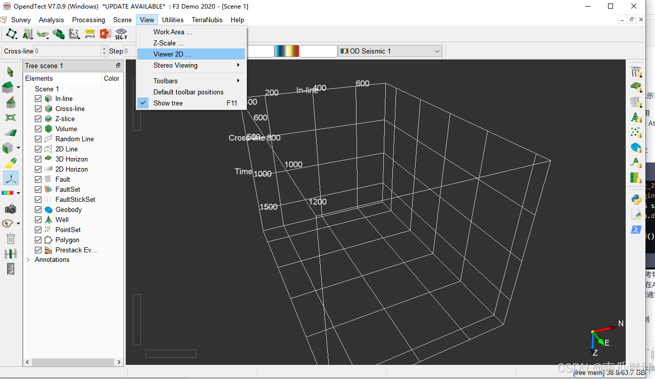 【opendTech-2D显示】_opendtect导入二维数据-CSDN博客