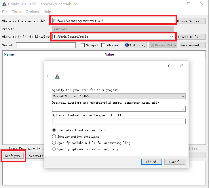 [C++] Geant4 11.3.2 + Qt5 + VS2022的配置安装(Win10)_geant4数据包-CSDN博客