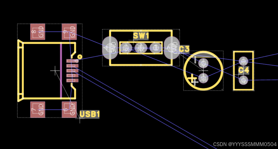 蓝桥杯EDA2022年第十三届立创出品模拟题一超详细分析_蓝桥杯eda蜂鸣器的布线-CSDN博客