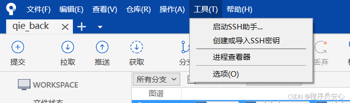 sourcetree报错：The host key is not cached for this server_the host key is not cached for this ...