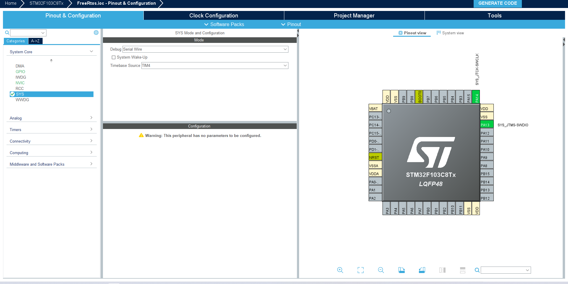 第六篇、CubeMX | 移植 FreeRTOS 及 API 介绍_stm32cubemx freertos-CSDN博客