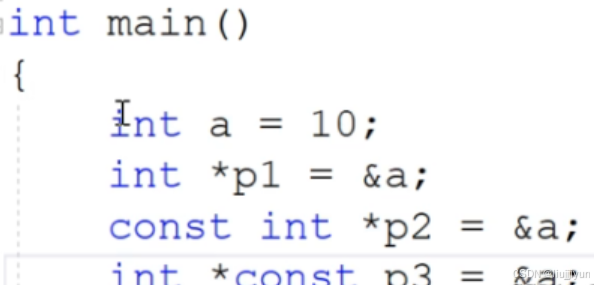 const与一级指针的结合应用-CSDN博客