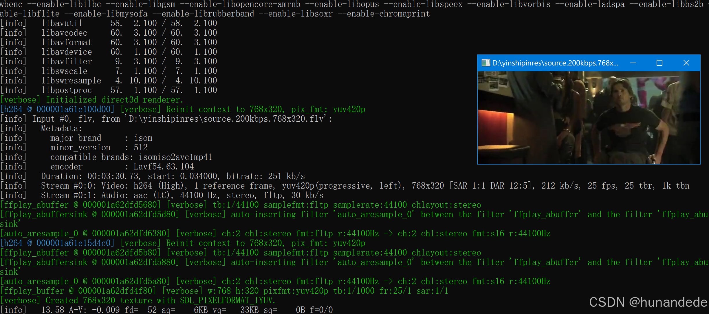 ffmpeg ffplay.c 源码分析一：ffplay 框架分析，主要数据结构分析-CSDN博客