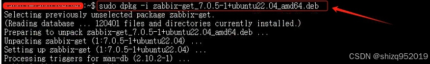 Ubuntu22.04中zabbix-get的安装及使用_zabbix get-CSDN博客