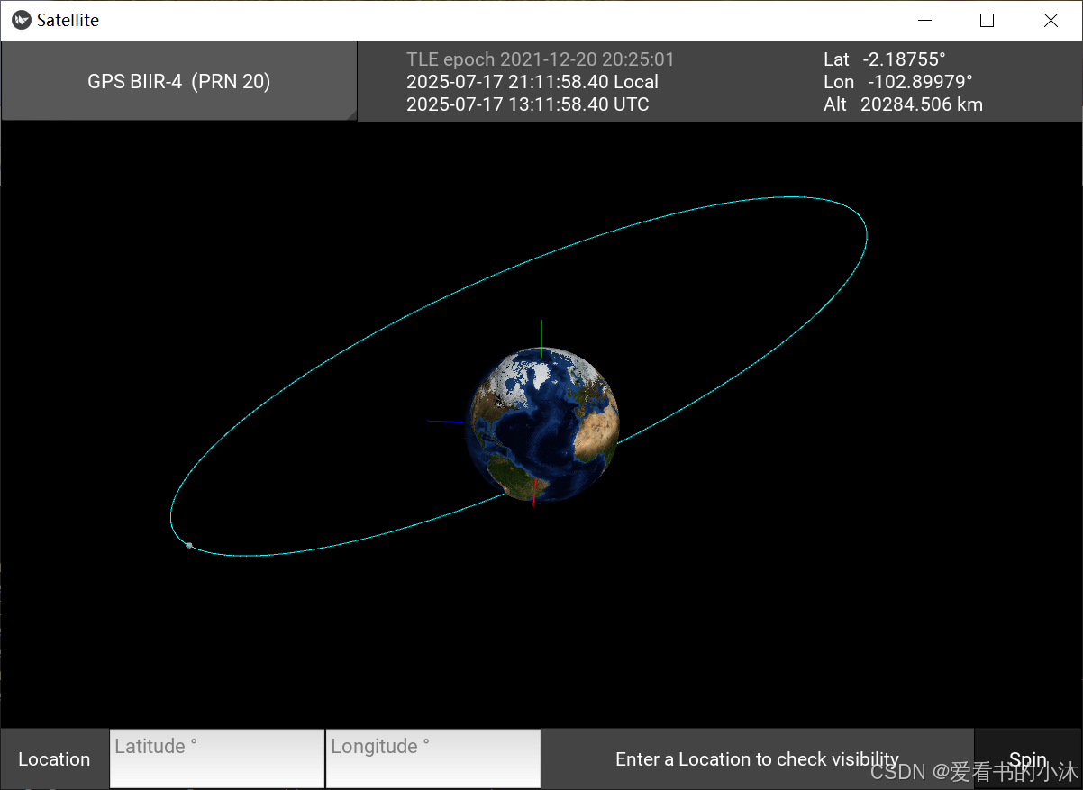 【小沐学GIS】基于Python绘制三维数字地球Earth（OpenGL，地球，卫星）_opengl python 地图-CSDN博客