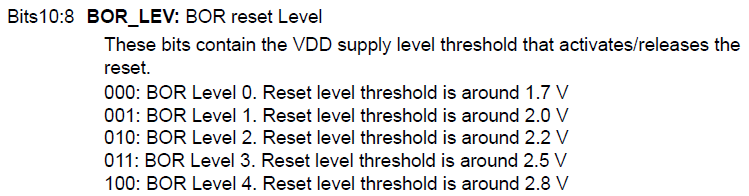 STM32单片机：电源监测(STM32L4xx)_stm32 bor-CSDN博客