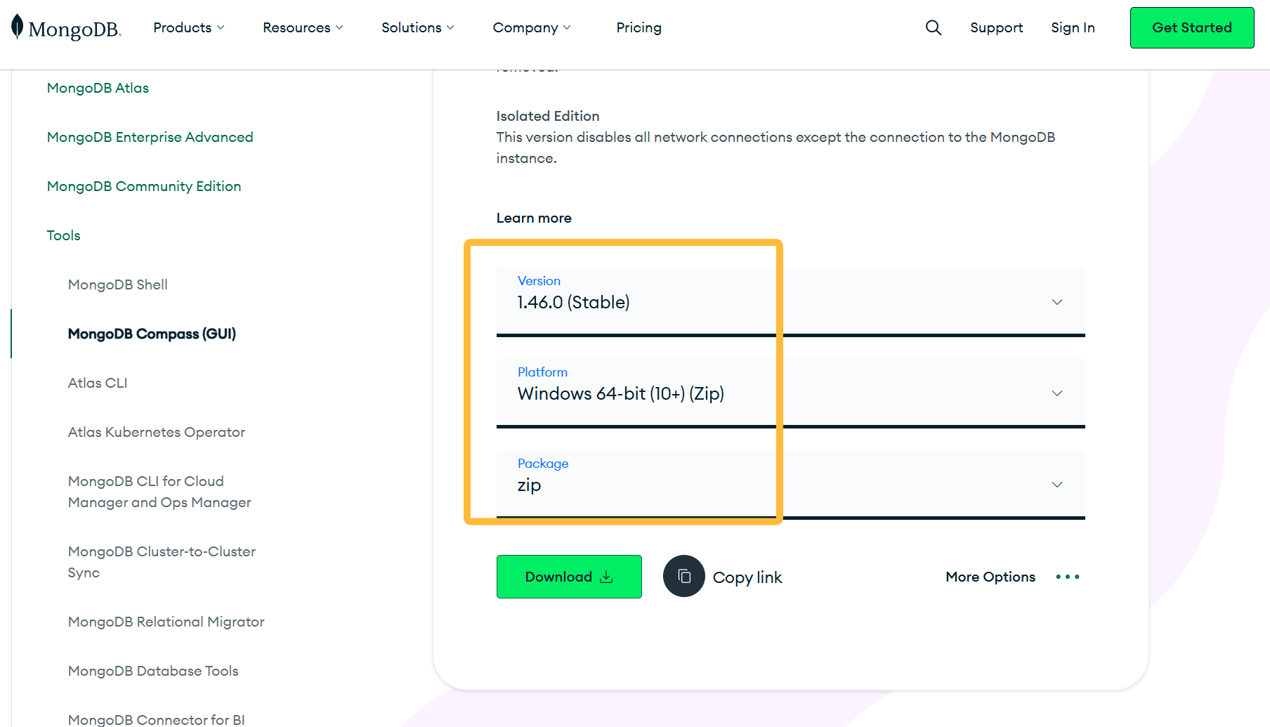 使用 Zip 文件在Windows上安装MongoDB Community_windows 安装zip版本 mongodb8-CSDN博客