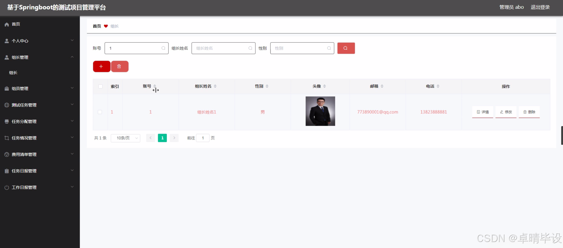 springboot/java/php/node/python基于Springboot的测试项目管理平台【计算机毕设】_基于springboot的测试平台-CSDN博客